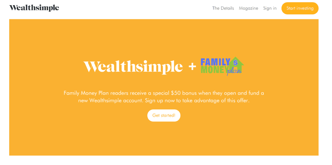 How to Open An Account With Wealthsimple and Get a Sign up Bonus ...